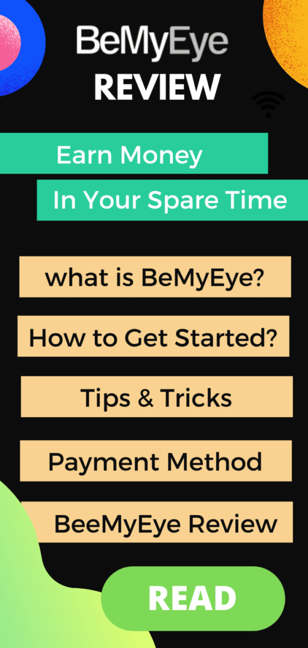 BeMyEye Review 2024 (Earn money App): Legit or Scam - Pixel Dimes
